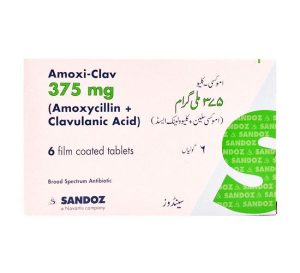 Amoxi-Clav 375mg Tablet 3 'S - Uses, Benefits, Side Effects