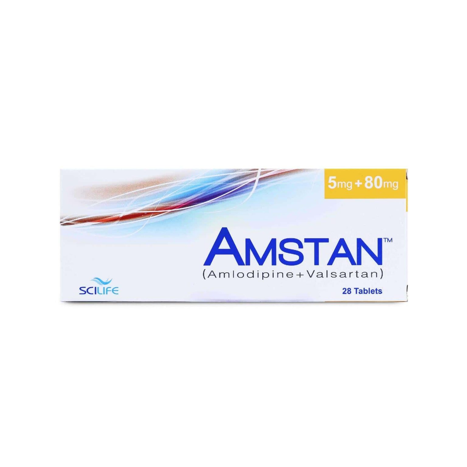 Amstan 5mg+160mg Tablet 14 'S - Uses, Formula, Side Effects