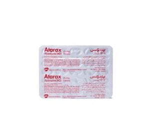 Atarax 25mg Tablet 25 'S - Uses, Benefits, Side Effects