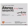 Atarax 25mg Tablet 25 'S - Uses, Benefits, Side Effects