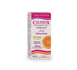 Calamox 156.25mg/5ml Suspension 60 ml - Uses, Benefits, Side Effects