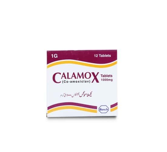 Calamox 1gm Tablet 6 'S - Uses, Benefits, Side Effects