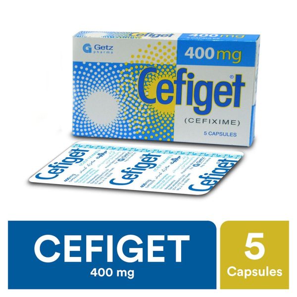Cefiget 400mg Capsule 5 'S - Uses, Benefits, Side Effects