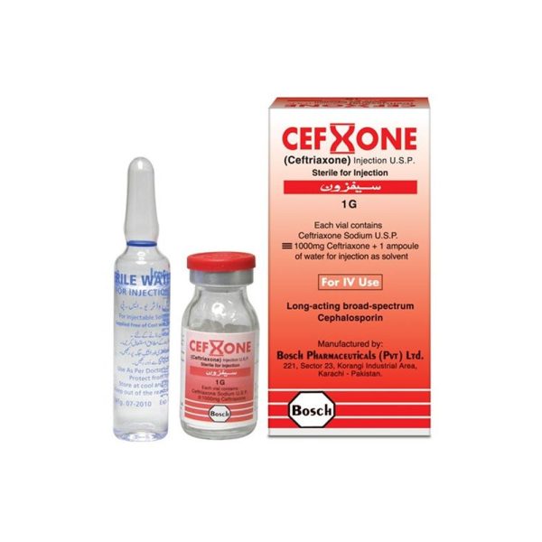Cefon IM/IV 1gm Injection 1 vial - Uses, Benefits, Side Effects