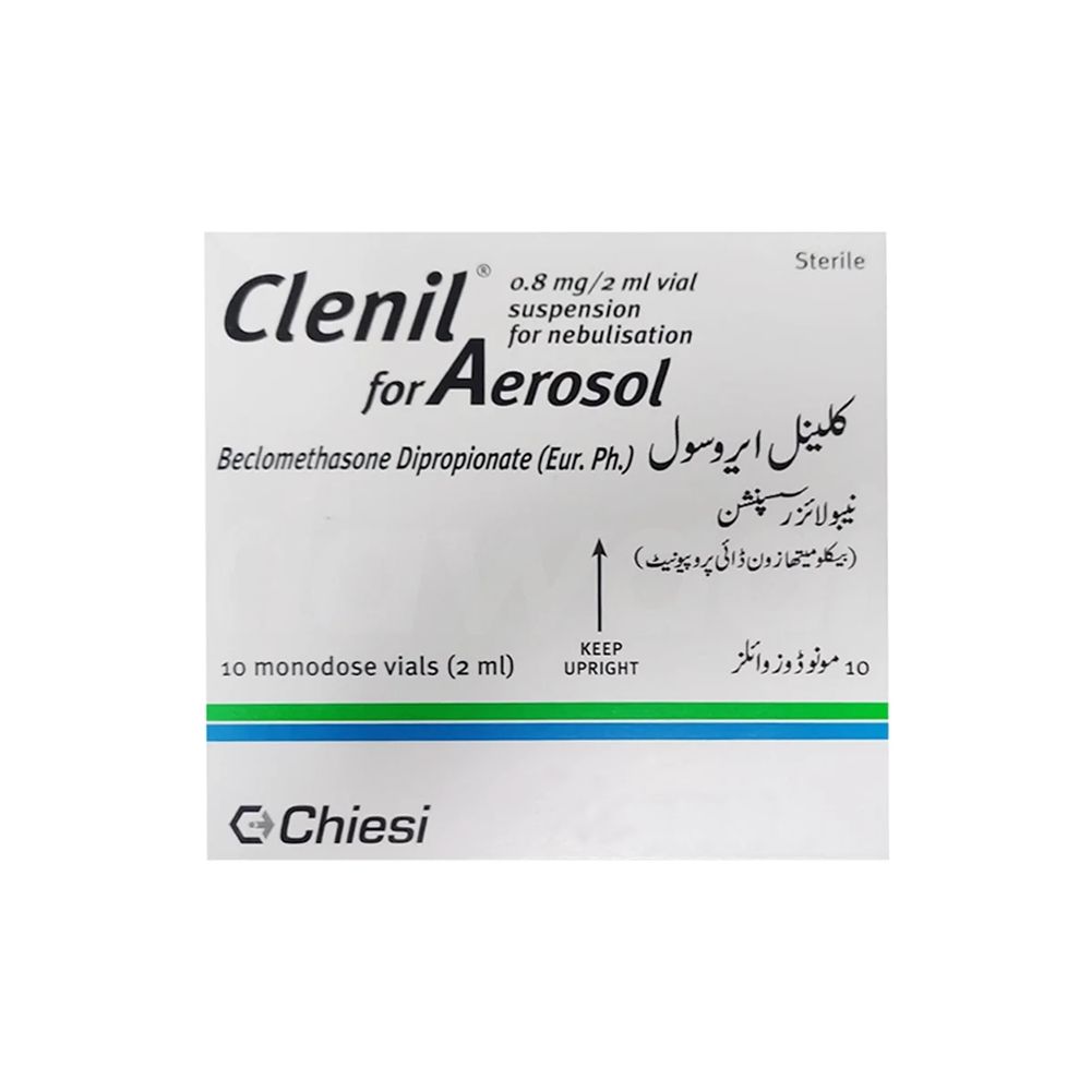 Clenil For Aersol Vial 2 ml - Uses, Benefits, Side Effects