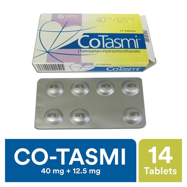 Co-Tasmi 40mg+12.5mg Tablet 7 'S - Uses, Benefits, Side Effects