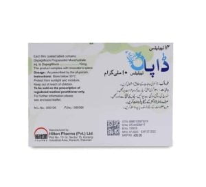 Dapa 10mg Tablet 14 'S - Uses, Benefits, Side Effects