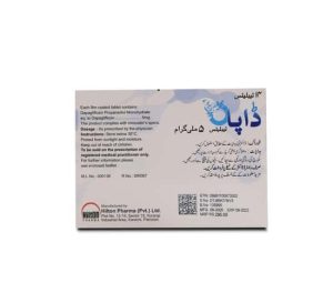 Dapa 5mg Tablet 14 'S - Uses, Benefits, Side Effects