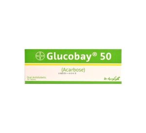 Glucobay 50mg Tablet 10 'S - Uses, Benefits, Side Effects