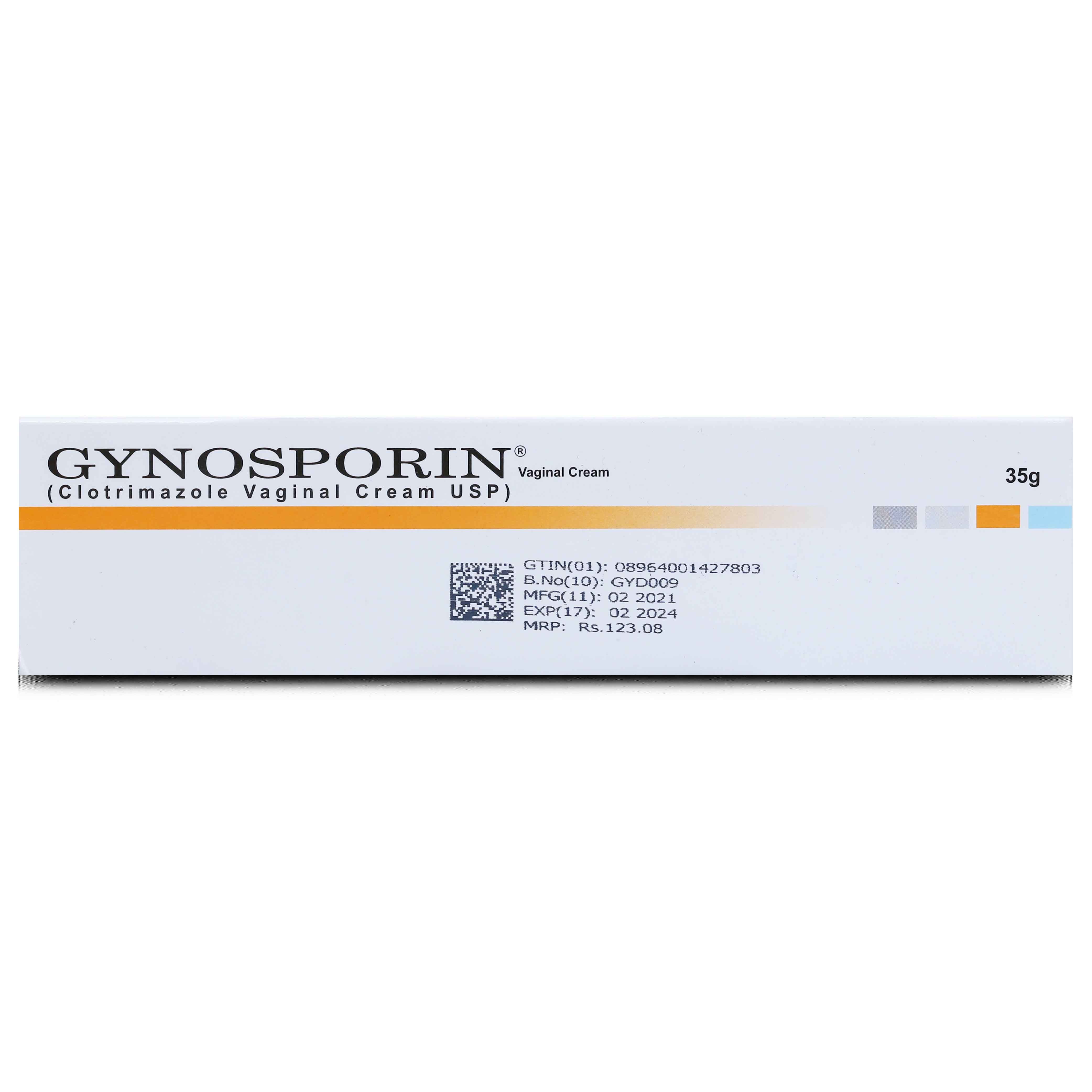 Gynosporin Vaginal 2% Cream 35 gm - Uses, Benefits, Side Effects