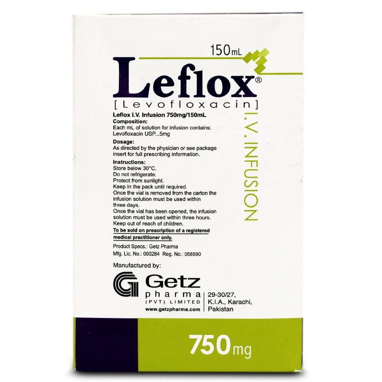 Leflox 750mg Tablet 10 'S - Uses, Benefits, Side Effects