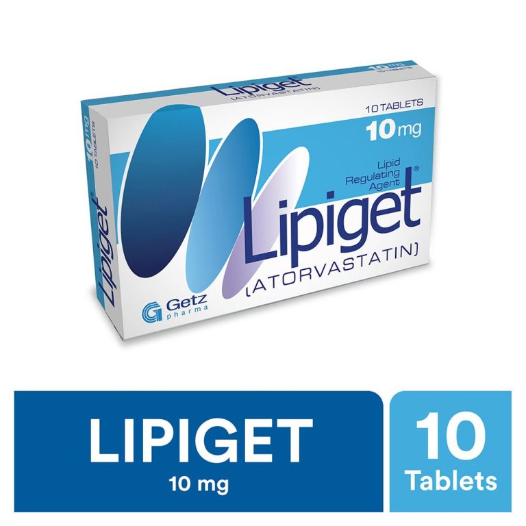 Lipiget 10mg Tablet 10 'S - Uses, Benefits, Side Effects
