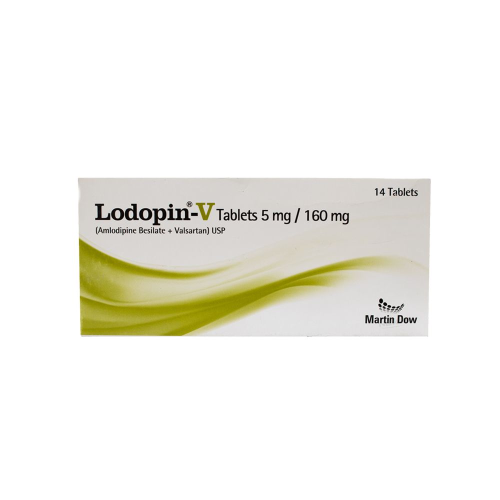 Lodopin-V 5mg/80mg Tablet 14 'S - Uses, Benefits, Side Effects