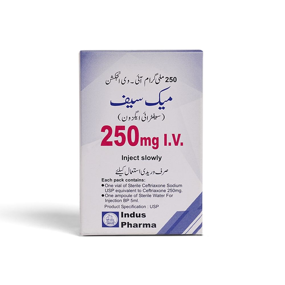 Maxef IV 250mg Injection 1 vial - Uses, Benefits, Side Effects