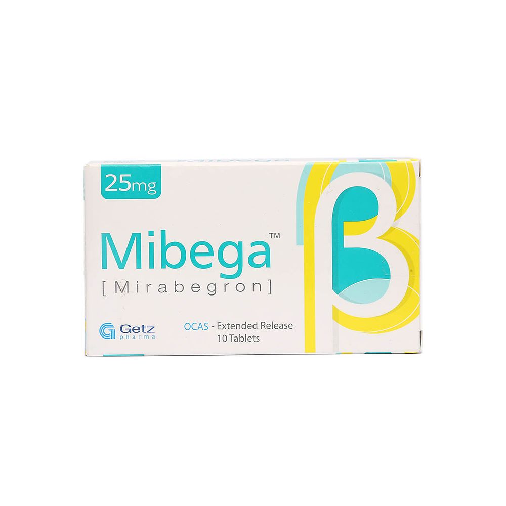Mibega XR 25mg Tablet 10 'S - Uses, Benefits, Side Effects