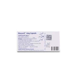 Muscoril 4mg Capsule 10 'S - Uses, Benefits, Side Effects