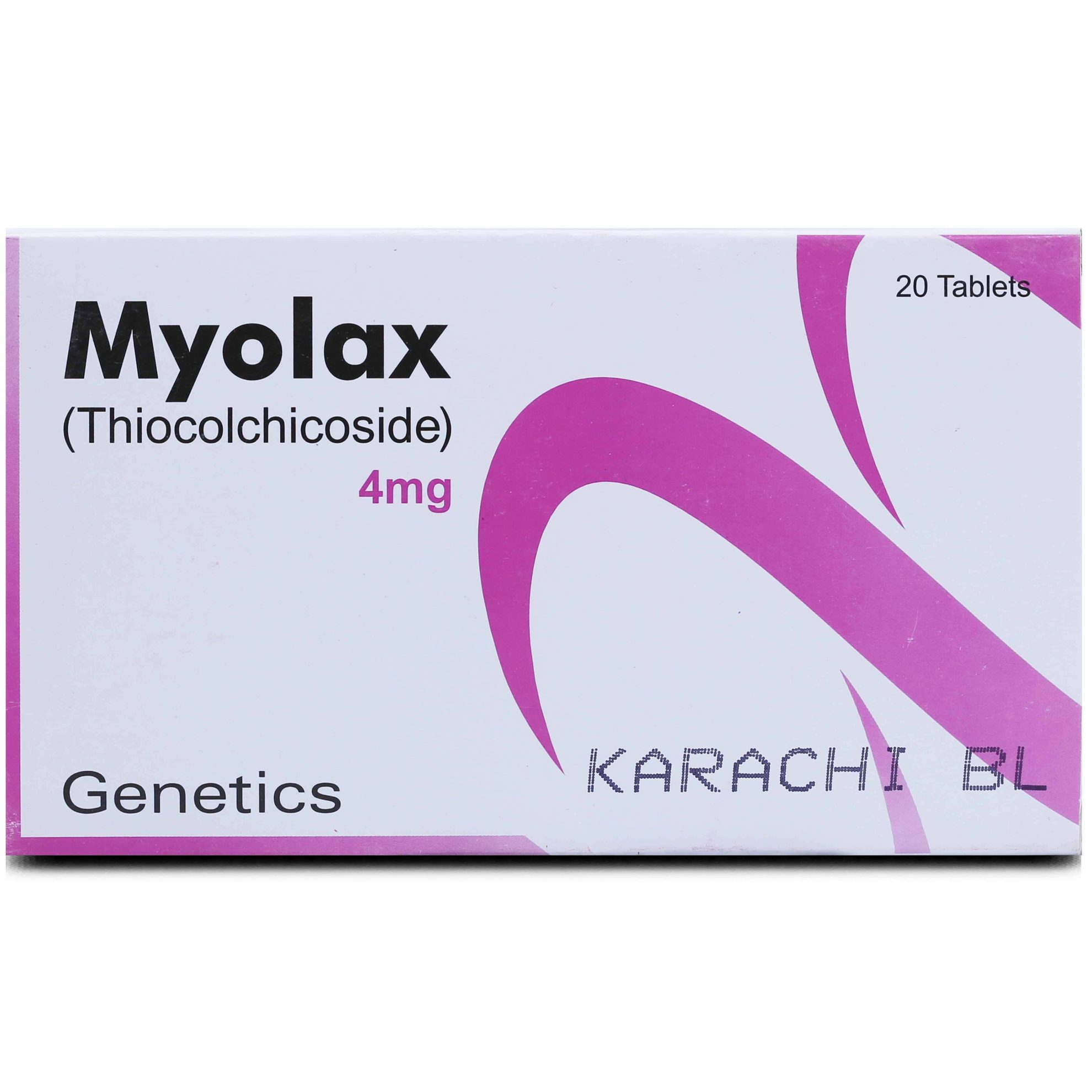 Myolax 4mg Tablet 10 'S - Uses, Benefits, Side Effects