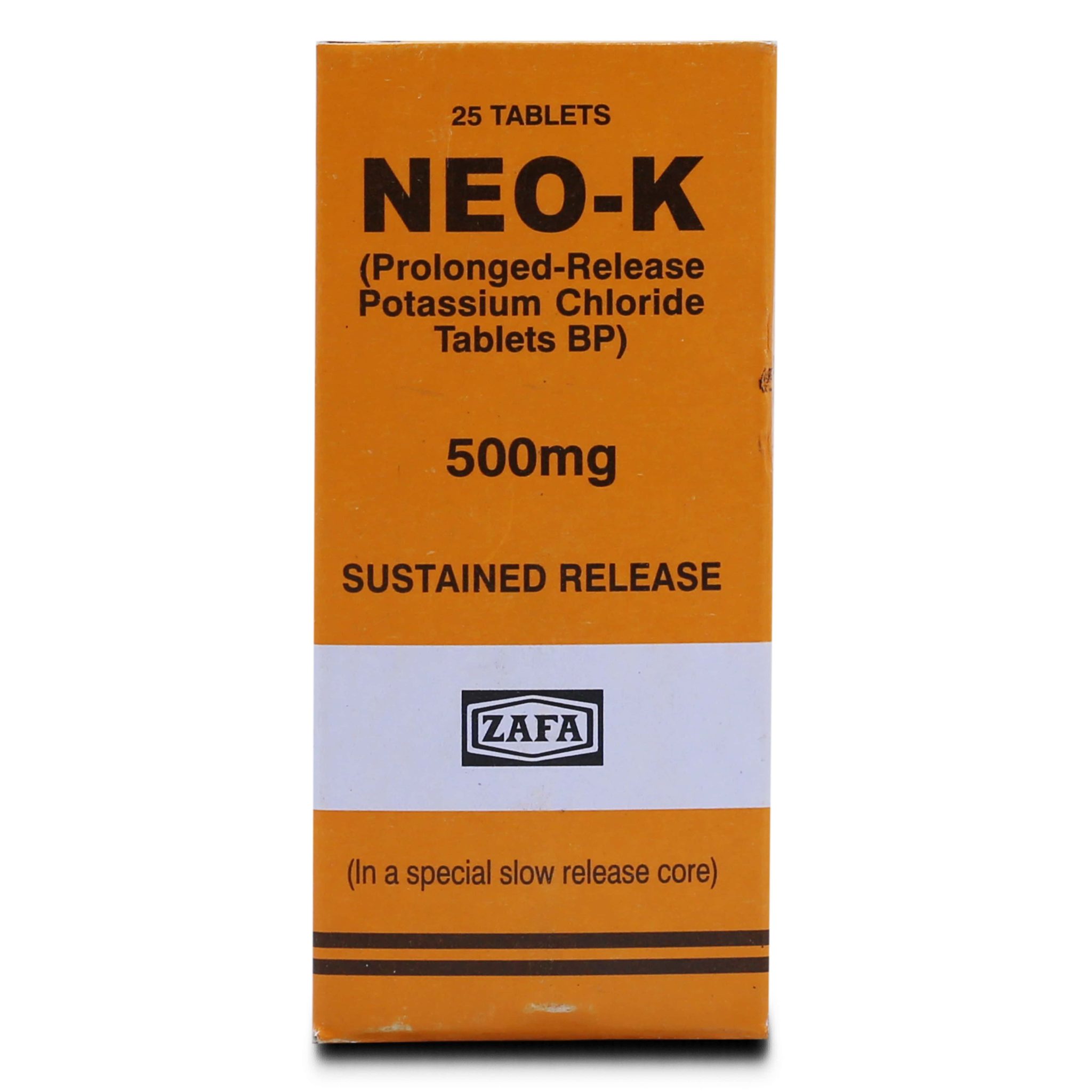 Neo-K 500mg Tablet 25 'S - Uses, Benefits, Side Effects