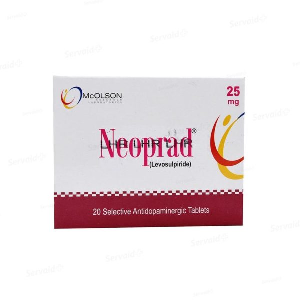 Neoprad 25mg Tablet 20 'S - Uses, Benefits, Side Effects