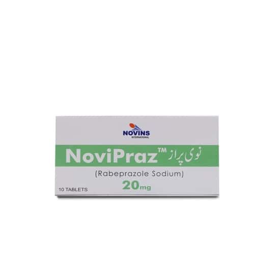 NoviPraz 20mg Tablet 10 'S - Uses, Benefits, Side Effects