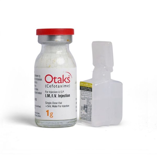 Otaks 1gm Injection 1 vial - Uses, Benefits, Side Effects