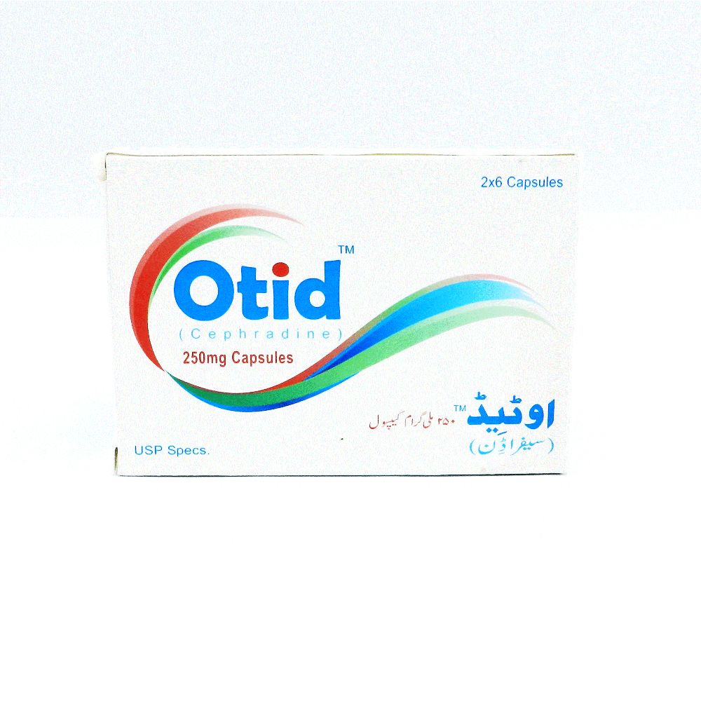 Otid 250mg Capsule 12 'S - Uses, Benefits, Side Effects