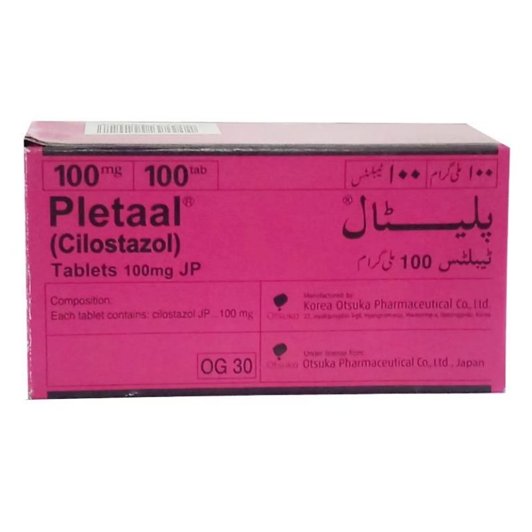 Pletaal 100mg Tablet 10 'S - Uses, Benefits, Side Effects