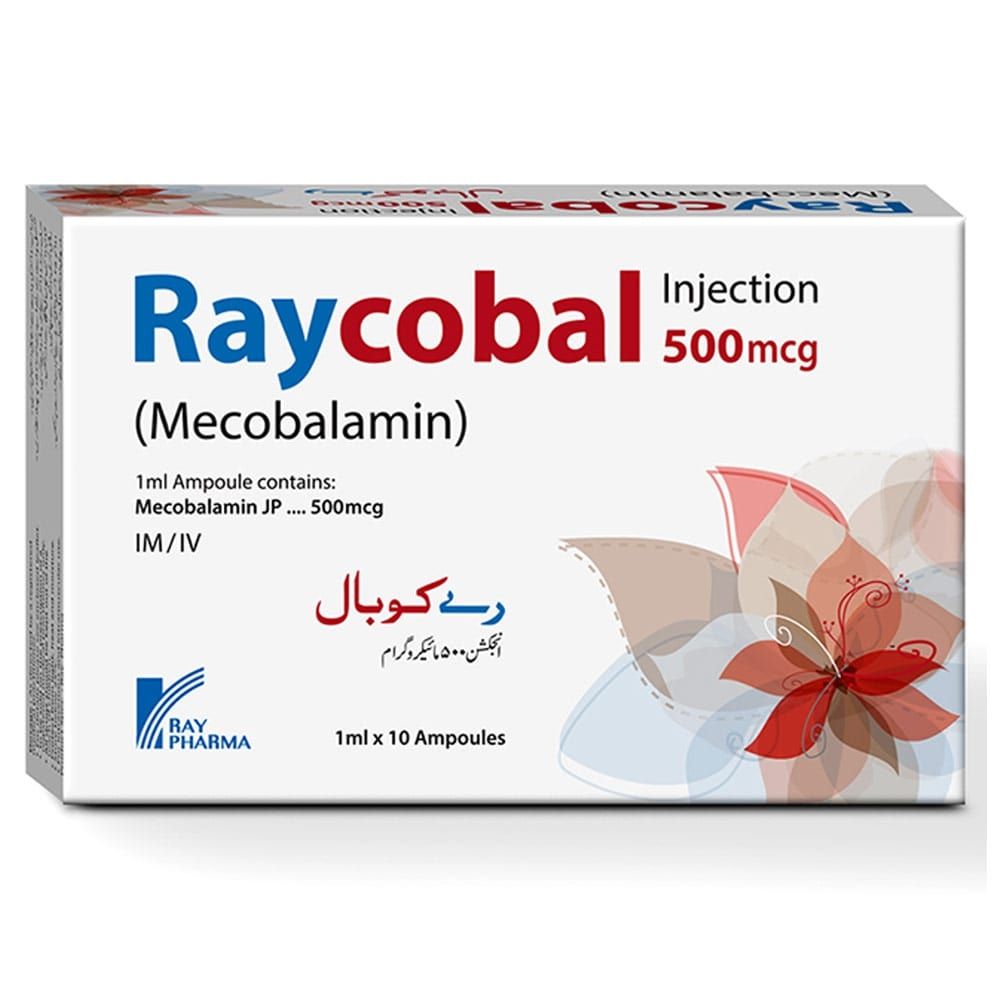 Raycobal 500mcg Injection 1 ml - Uses, Benefits, Side Effects