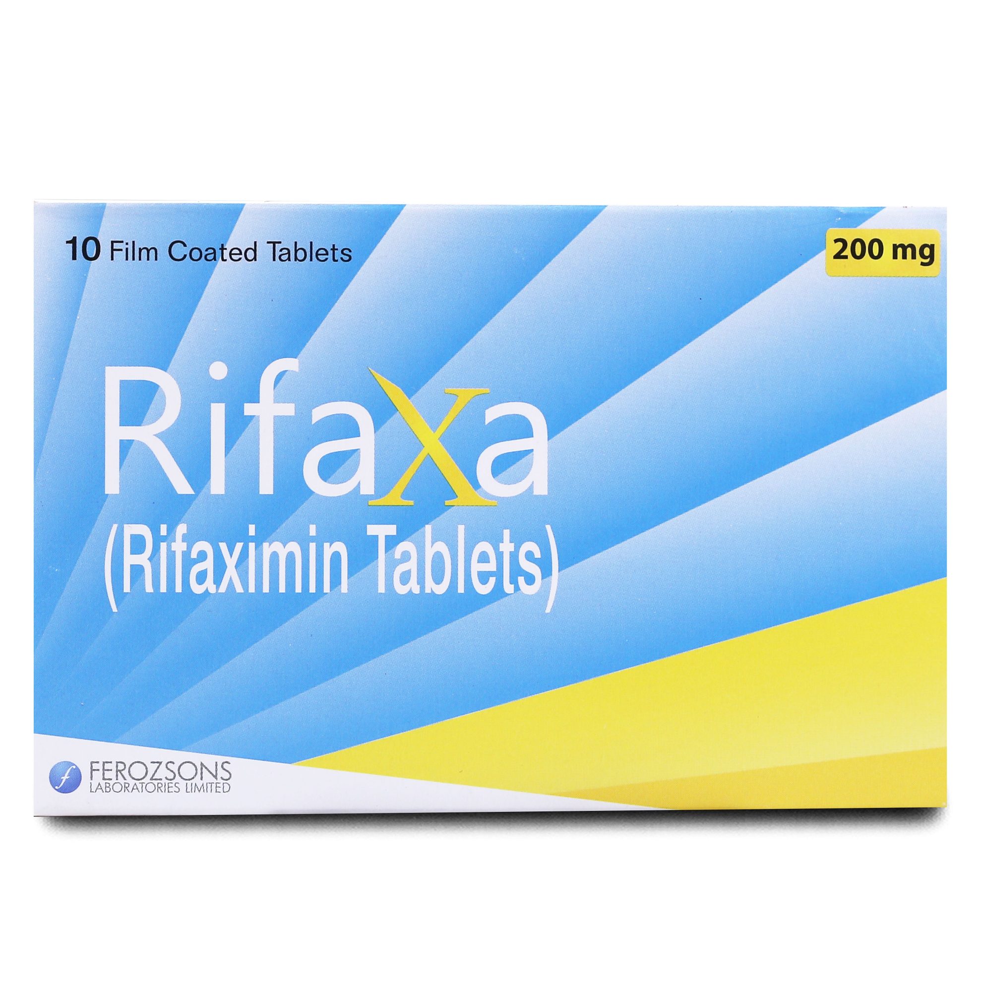 Rifaxa 200mg Tablet 10 'S - Uses, Benefits, Side Effects