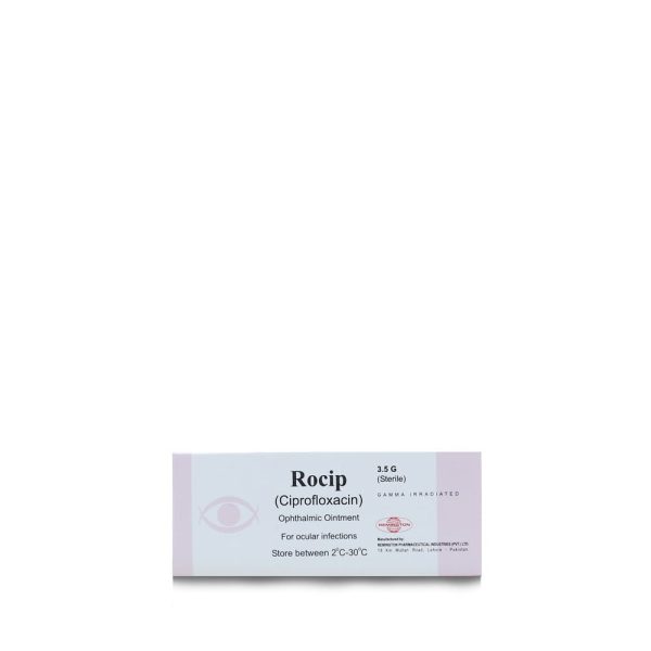 Rocip Eye 0.30% Ointment 3.5 gm - Uses, Benefits, Side Effects