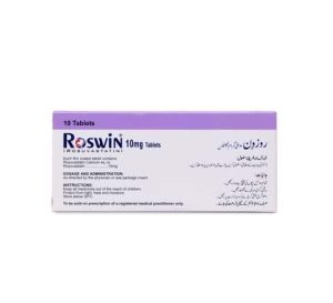 Roswin 10mg Tablet 10 'S - Uses, Benefits, Side Effects