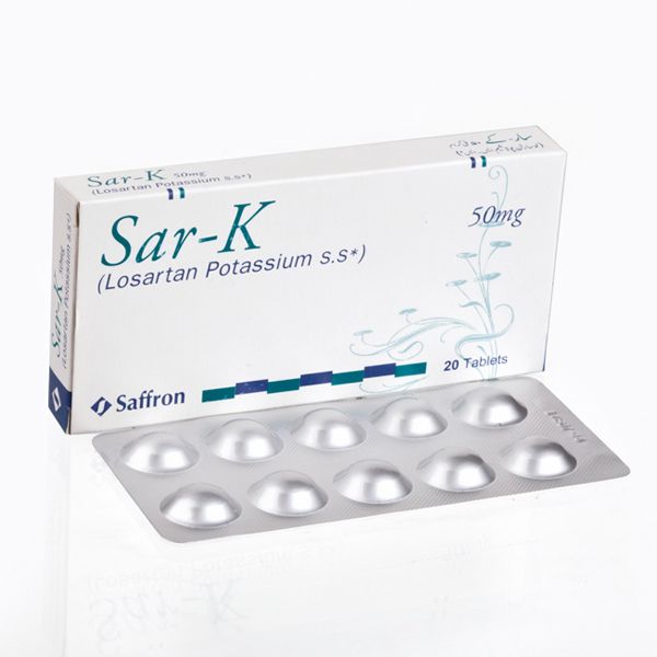 Sar-K 50mg Tablet 10 'S - Uses, Benefits, Side Effects