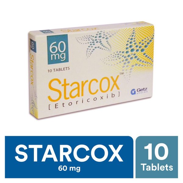 Starcox 60mg Tablet 10 'S - Uses, Benefits, Side Effects