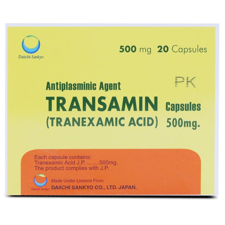 Transamin 500mg Capsule 10 'S - Uses, Benefits, Side Effects