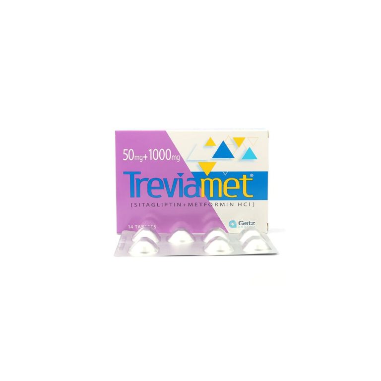 Treviamet 50mg+1000mg Tablet 7 'S - Uses, Benefits, Side Effects