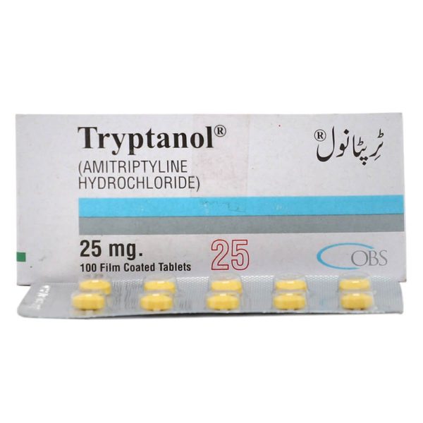 Tryptanol 25mg Tablet 20 'S - Uses, Benefits, Side Effects