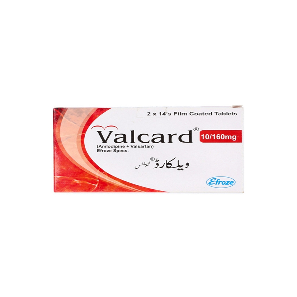 Valcard 10/160mg Tablet 14 'S - Uses, Benefits, Side Effects