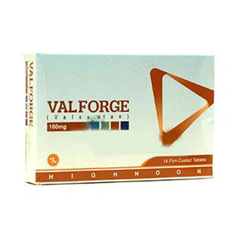Valforge 160mg Tablet 14 'S - Uses, Benefits, Side Effects