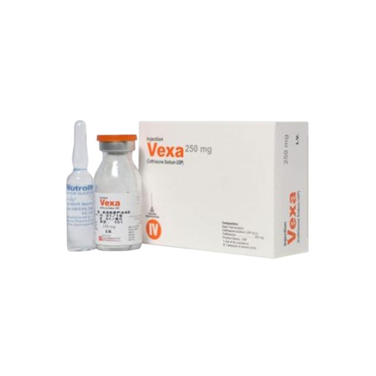 Vexa 250mg Injection 1 vial - Uses, Benefits, Side Effects