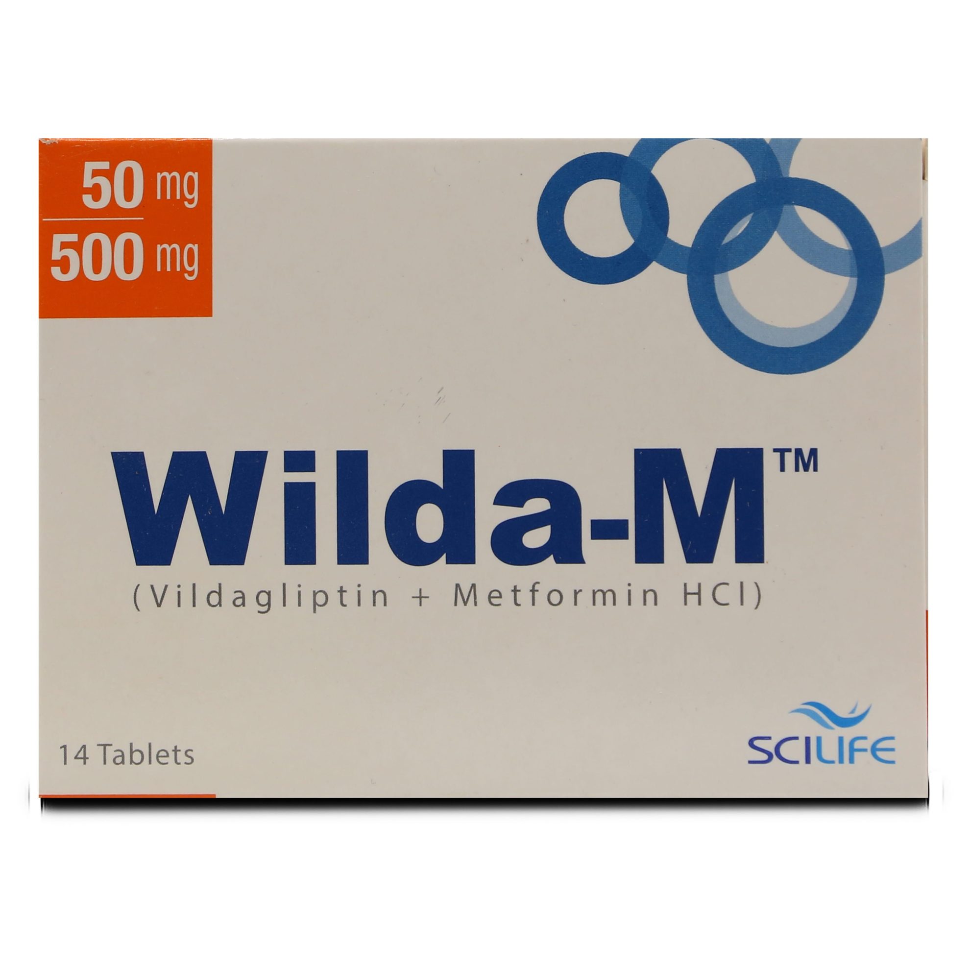Wilda-M 50mg/500mg Tablet 7 'S - Uses, Benefits, Side Effects