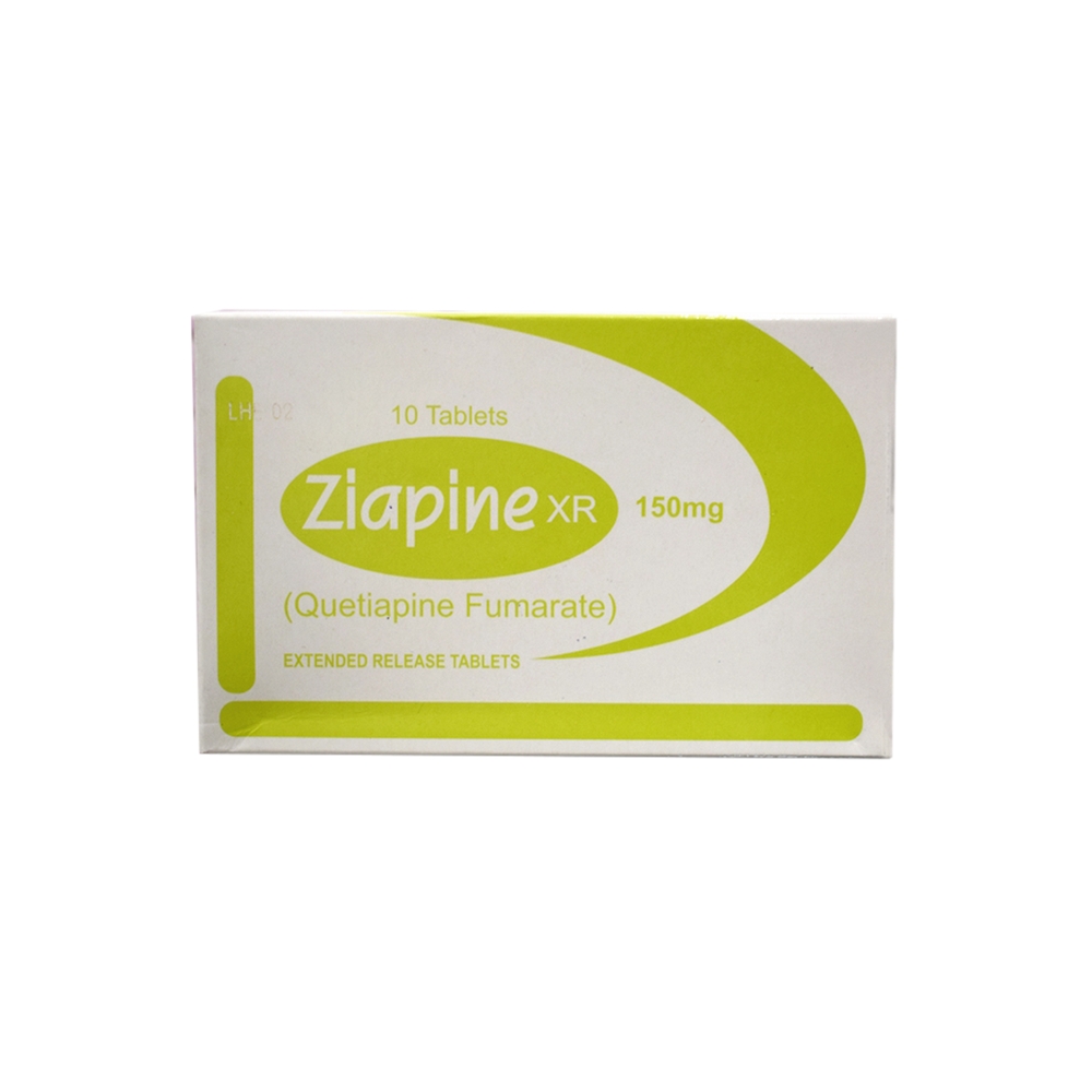 Ziapine XR 150mg Tablet 10 'S - Uses, Benefits, Side Effects