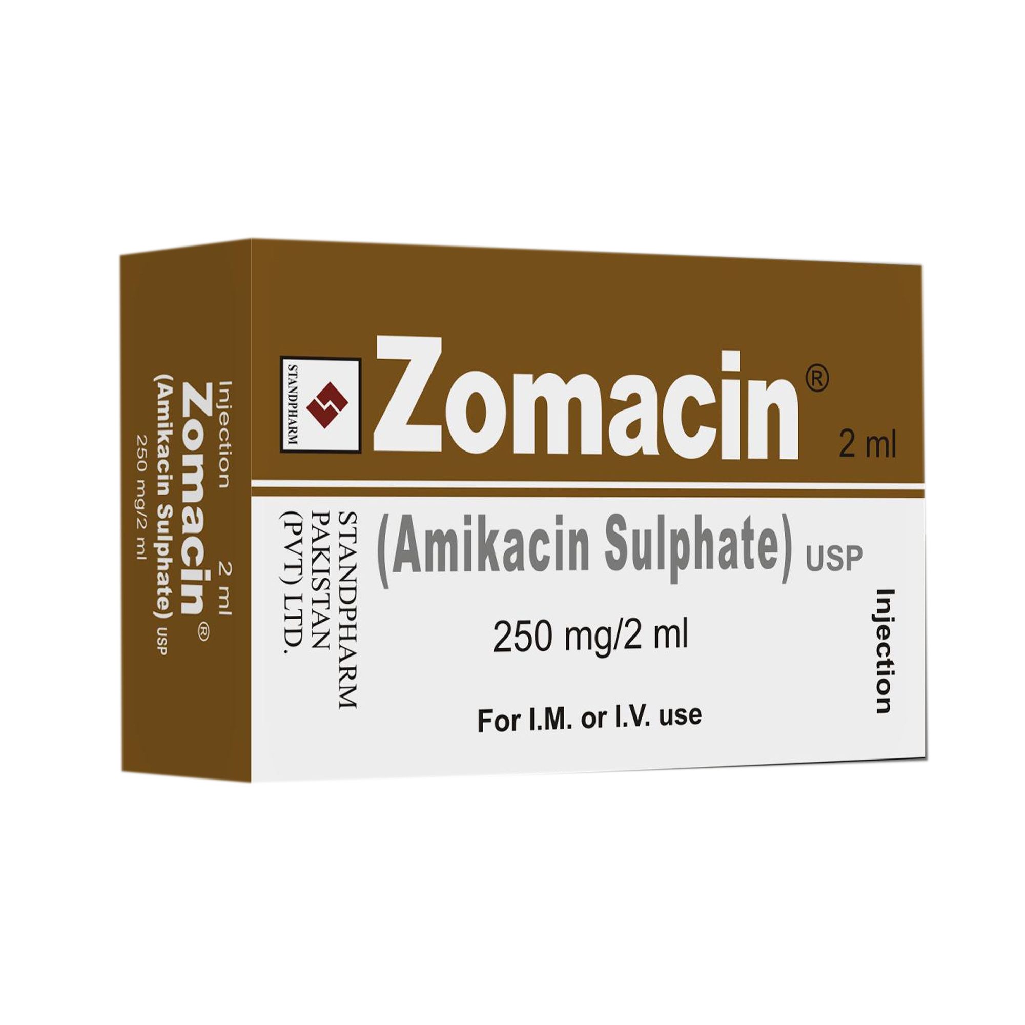 Zomacin 250mg Injection 1 vial - Uses, Benefits, Side Effects