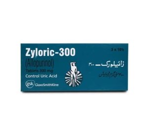 Zyloric 300mg Tablet 10 'S - Uses, Benefits, Side Effects